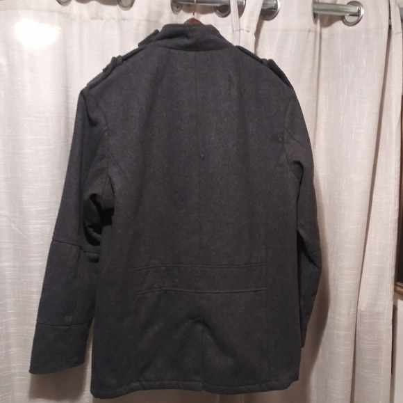 Brave Soul Black Label | Jackets & Coats | Mens Military Style Peacoat ...